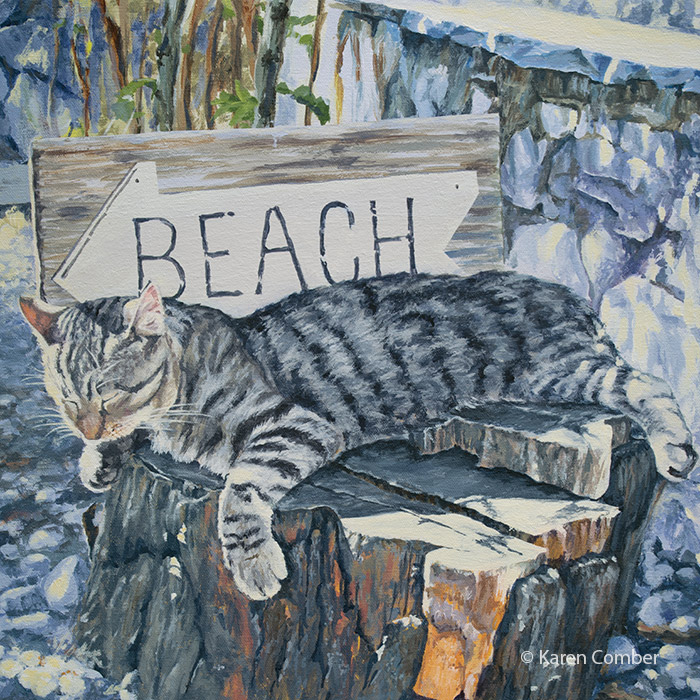 Karen Comber Art – Greek Cat Welfare Society (UK)